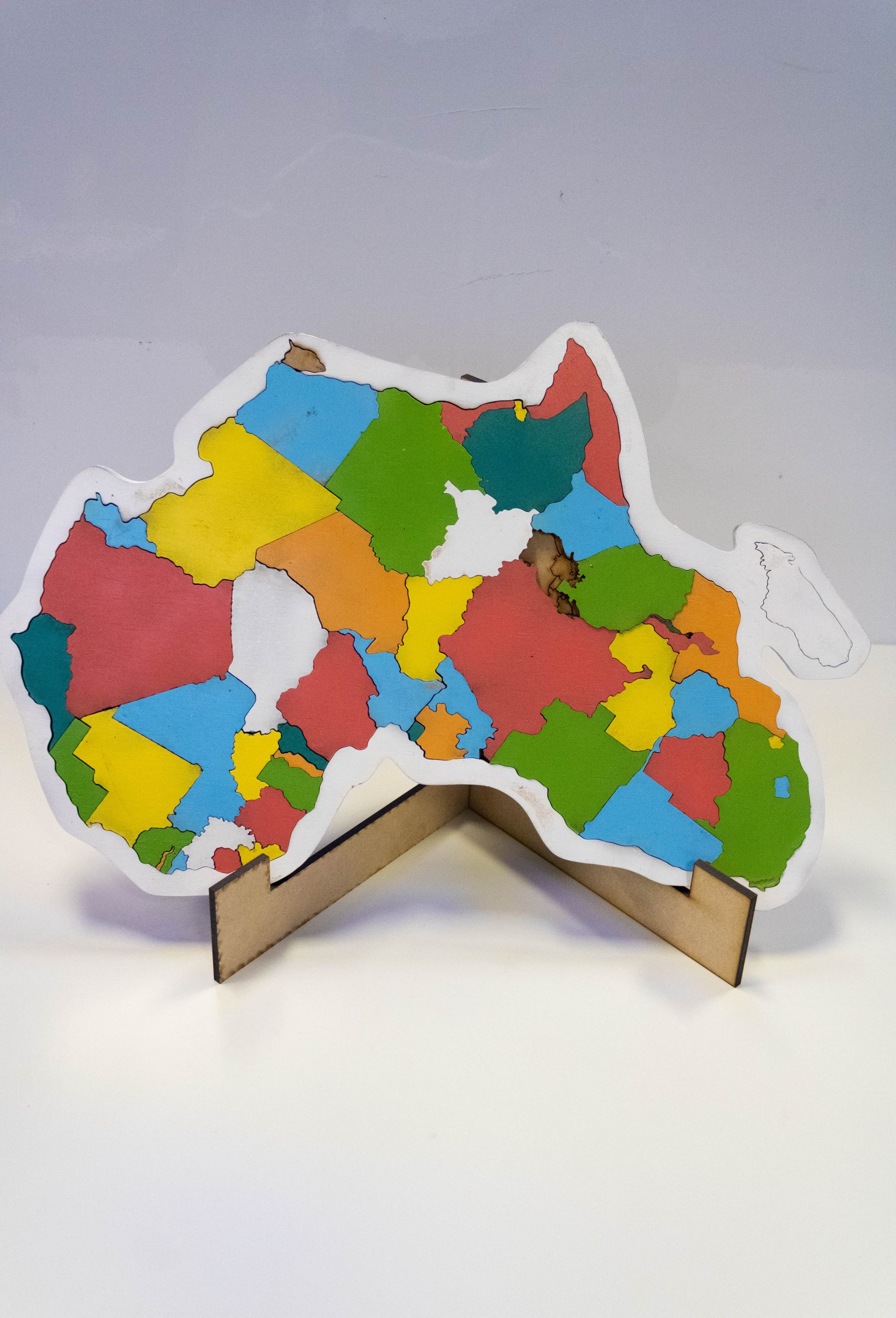 AUKOPUZZLESS Jumbo Africa Map puzzle – Auko Puzzles